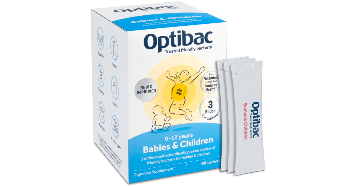 Optibac Probiotics Babies and Children | Trusted by Parents