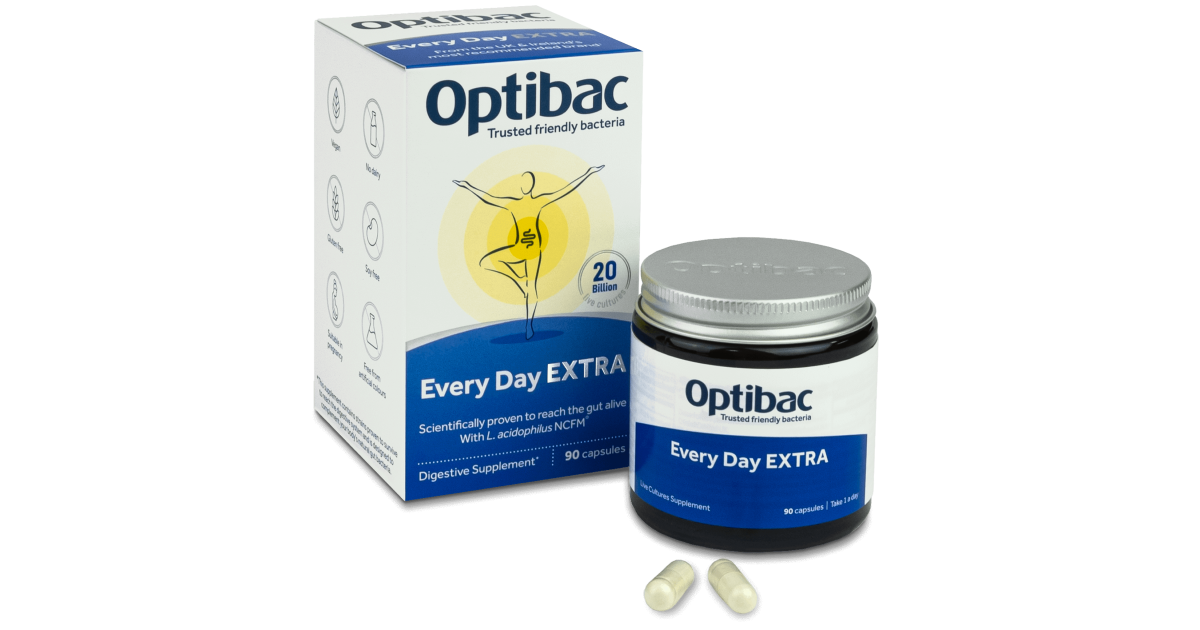 Optibac Probiotics Every Day EXTRA | Voted Best by Health Stores