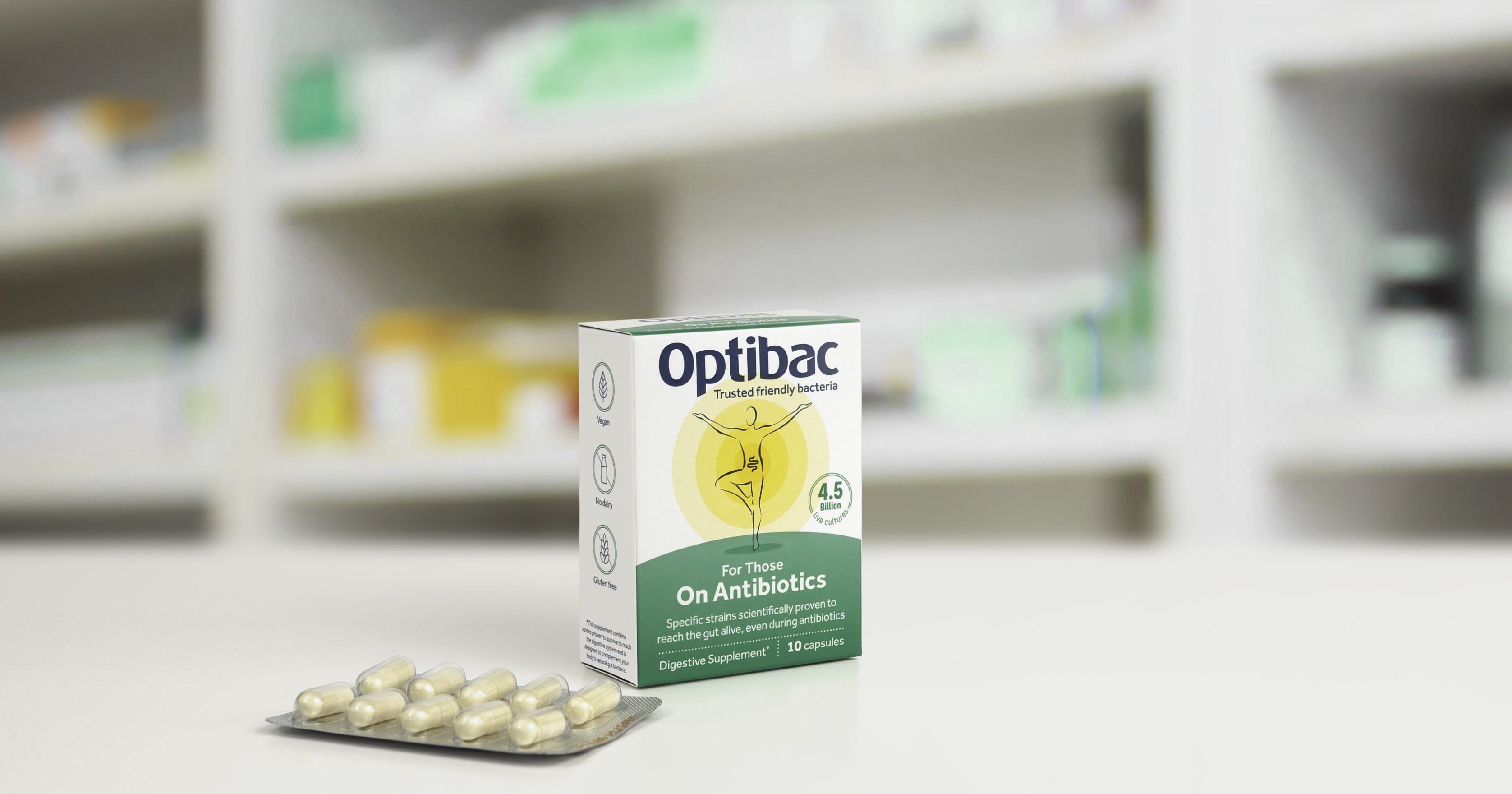 Optibac Probiotics | For Those On Antibiotics | 30 capsules
