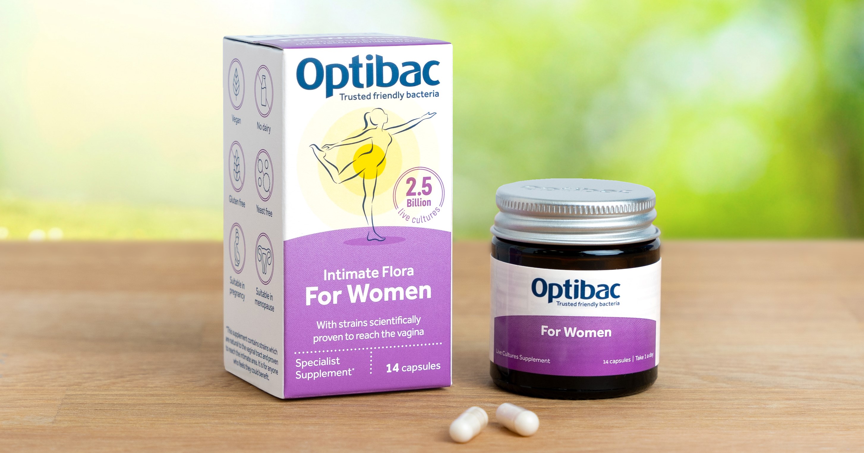 Optibac Probiotics For Women | Intimate Flora | Best Researched