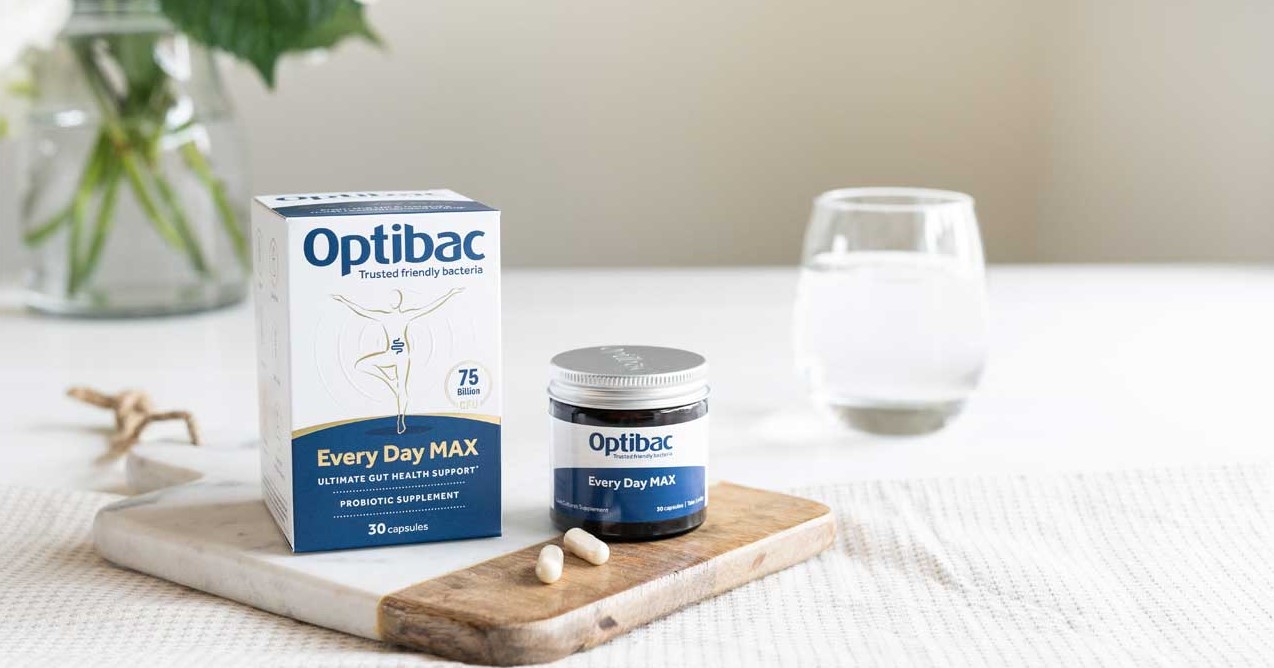 Optibac Probiotics | Every Day MAX Supplement | 30 Capsules
