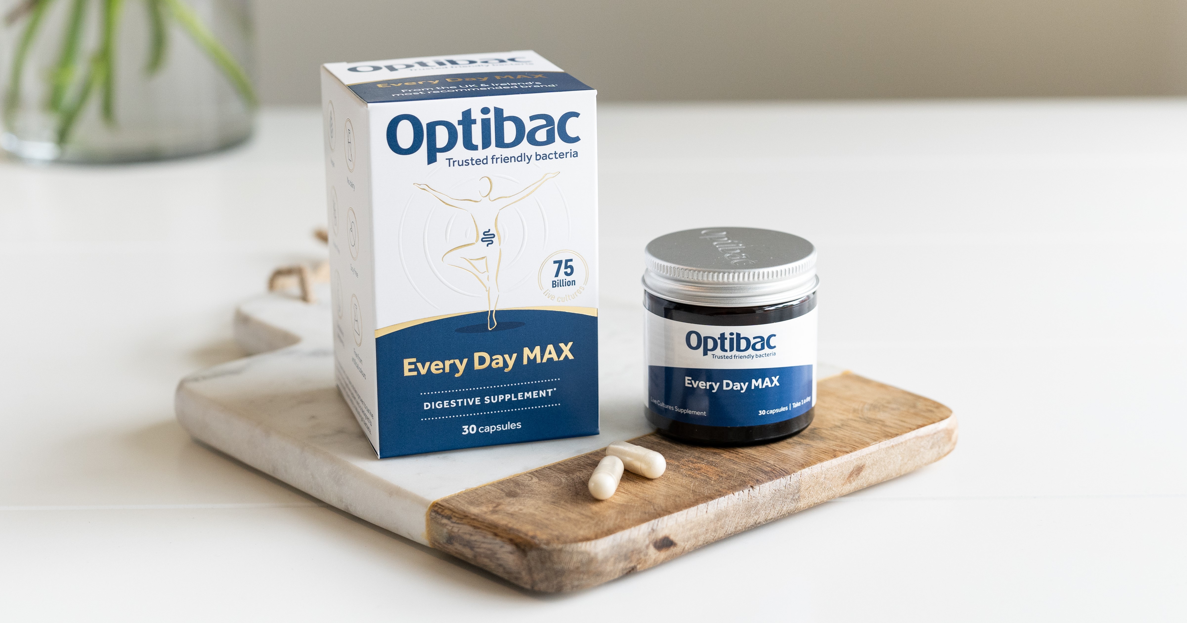 Optibac Probiotics | Every Day MAX | 90 capsules