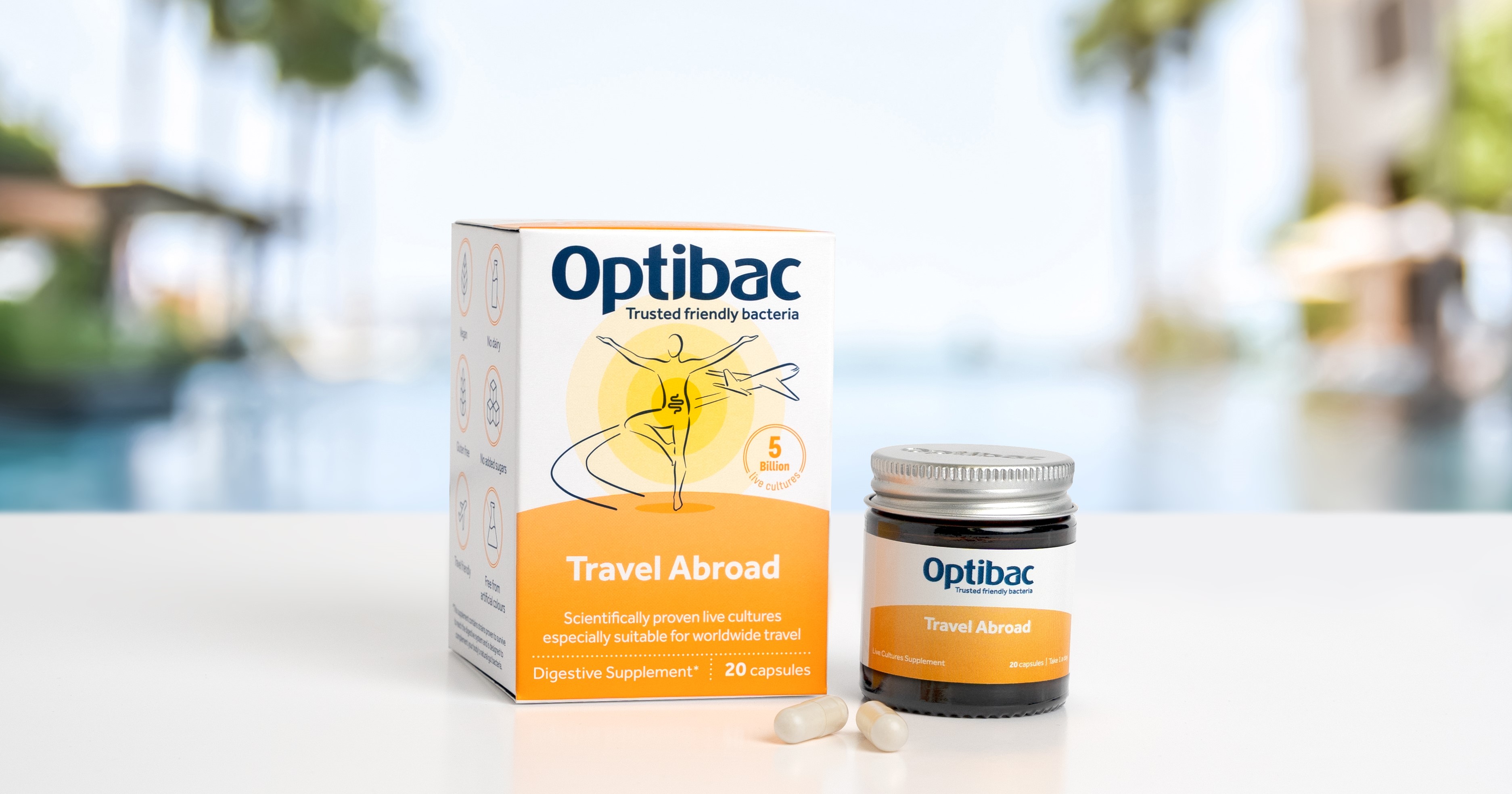 Optibac Probiotics for Travel - As Recommended on TripAdvisor